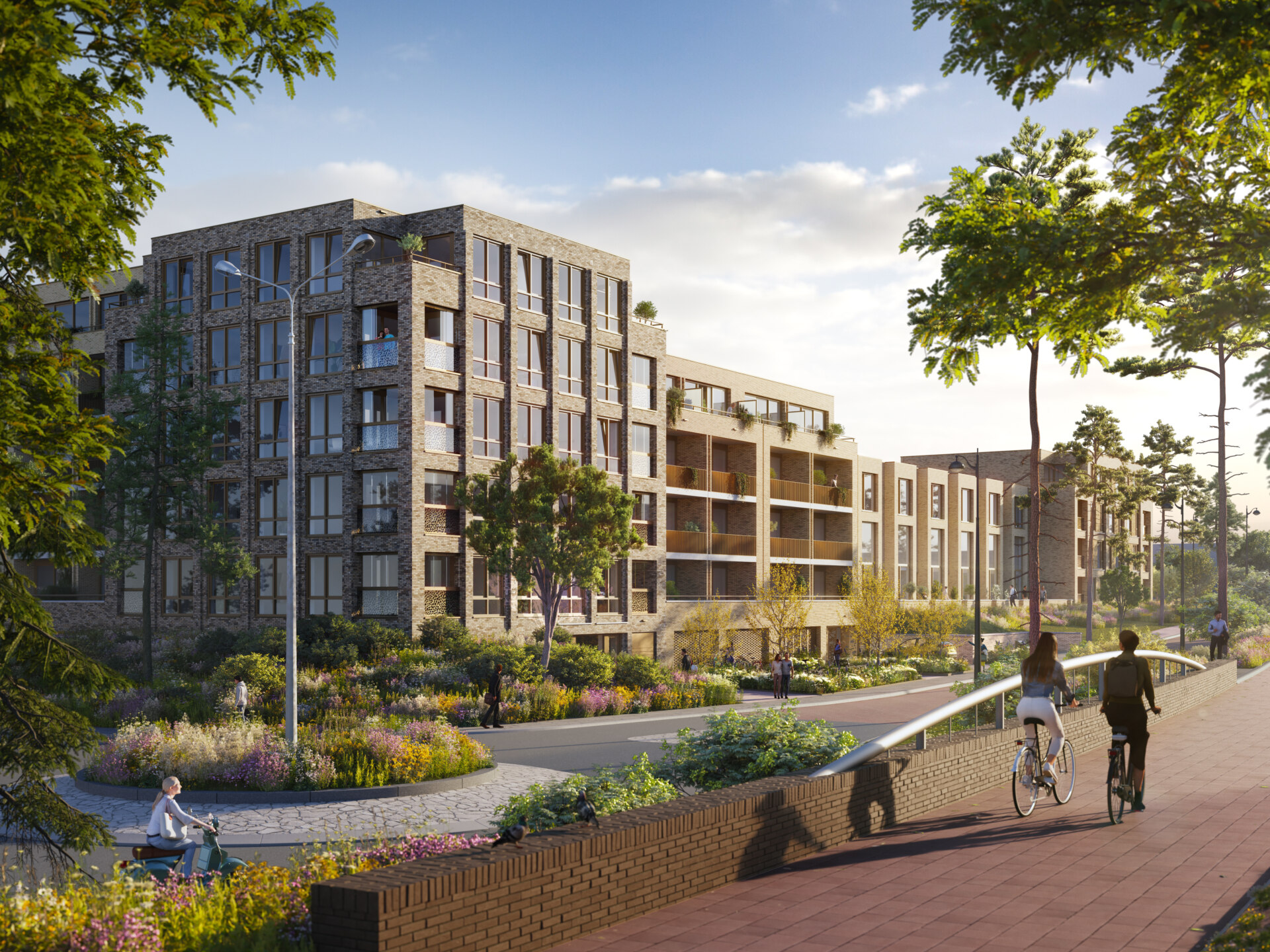 Op Enka in Ede is de bouw van 't Hartogshof begonnen | MIX architectuur