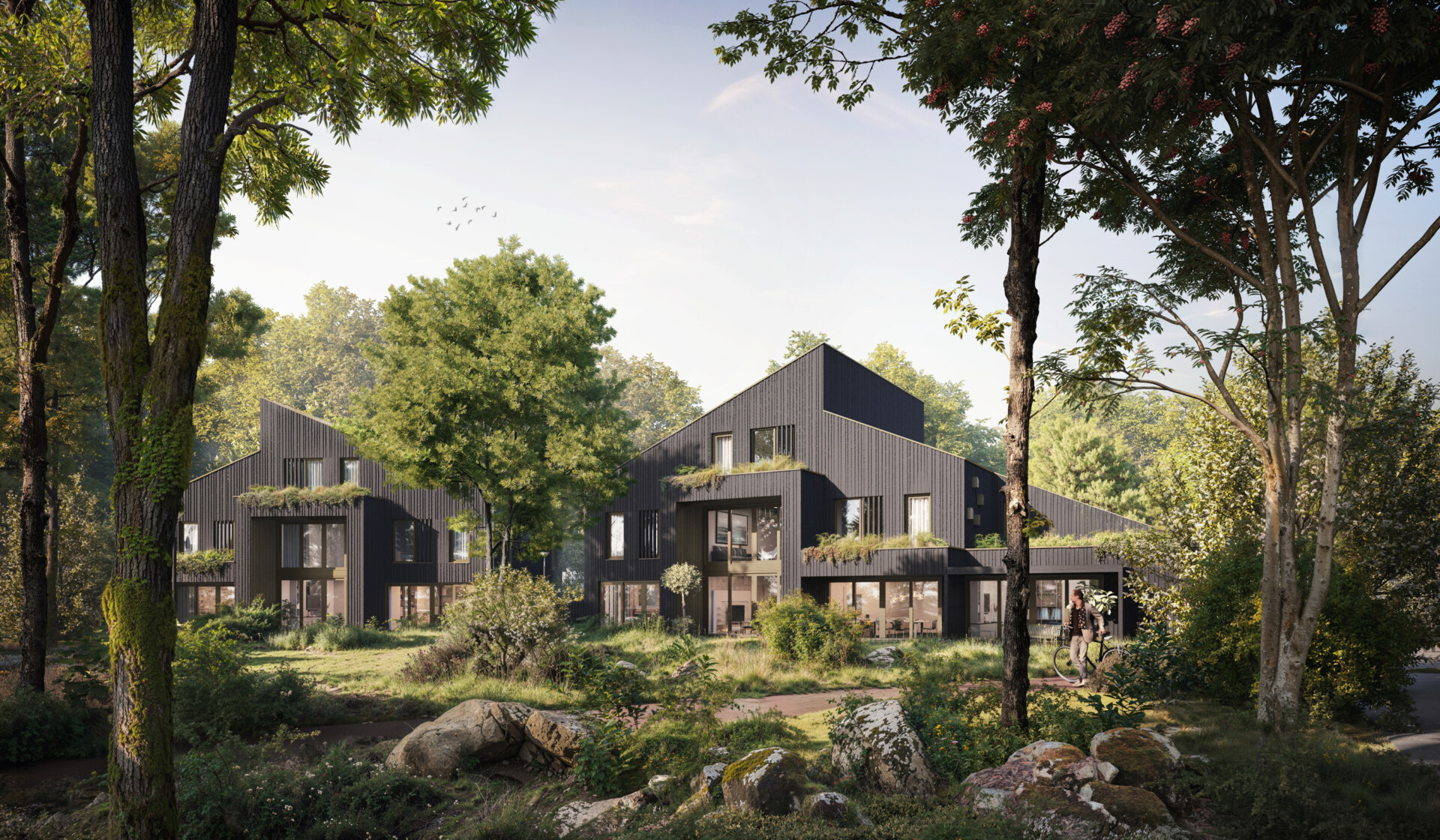 Groningen Meerstad, De Zeilen veld 7 en 8 | MIX architectuur