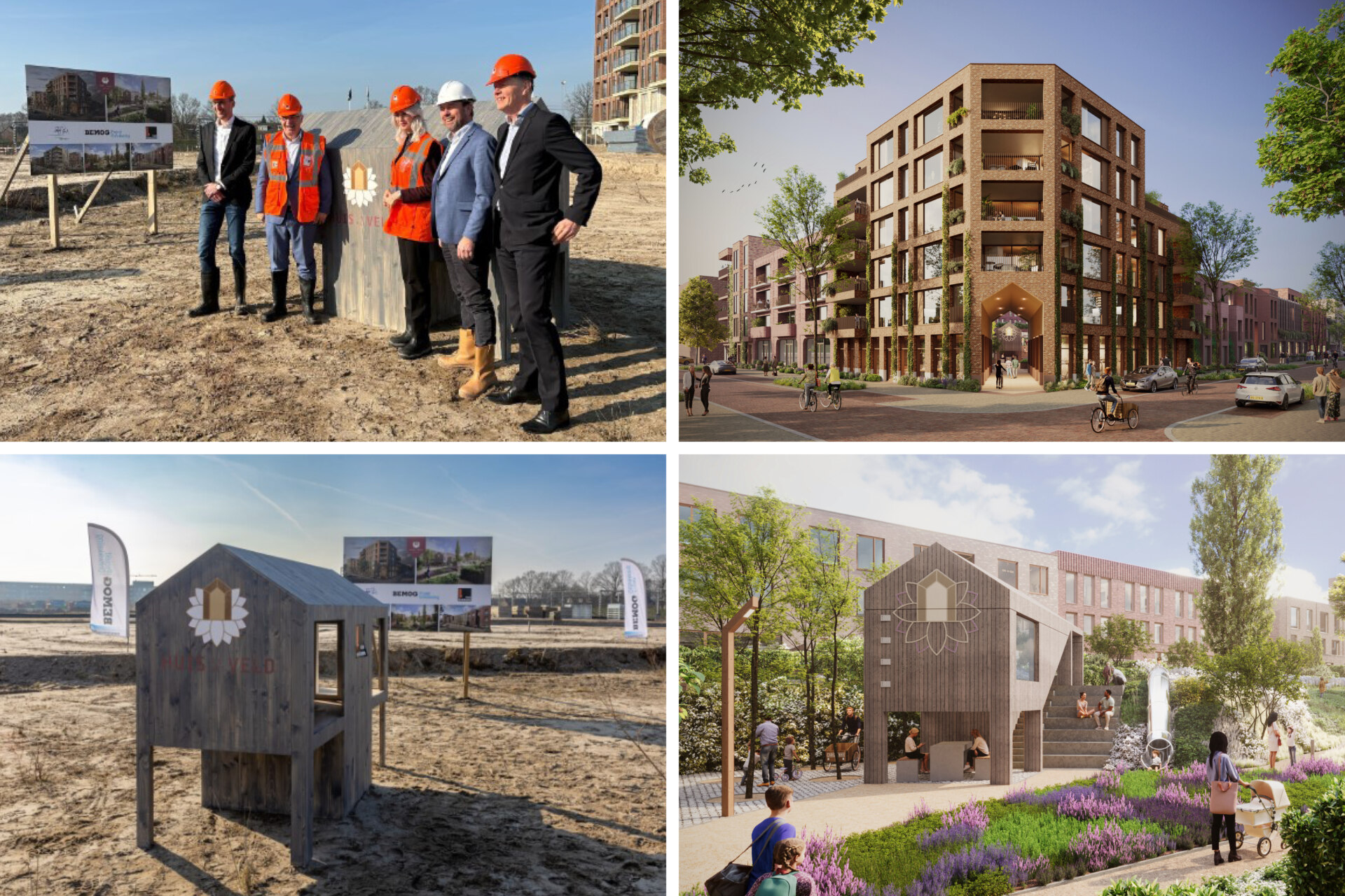 Minister Mona Keijzer brengt bouwbezoek aan Huis in ’t Veld in Woerden ...
